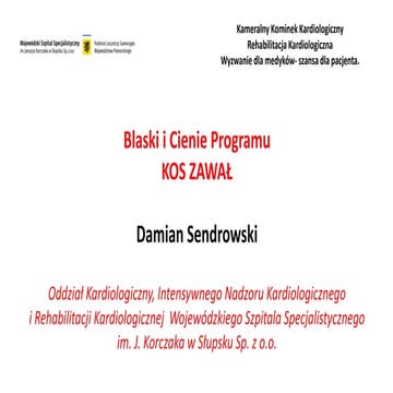 Blaski i Cienie programu KOS Zawał.pptx