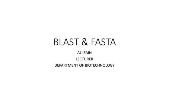 Gen Bank Databases Pptx Databases Computer Software And Applications