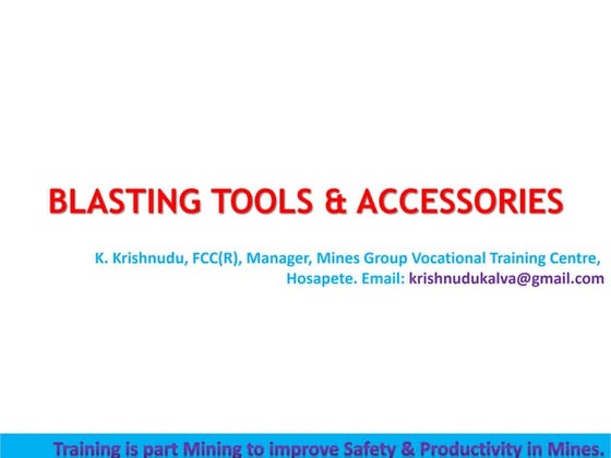 Explosive initiative devices | PPT