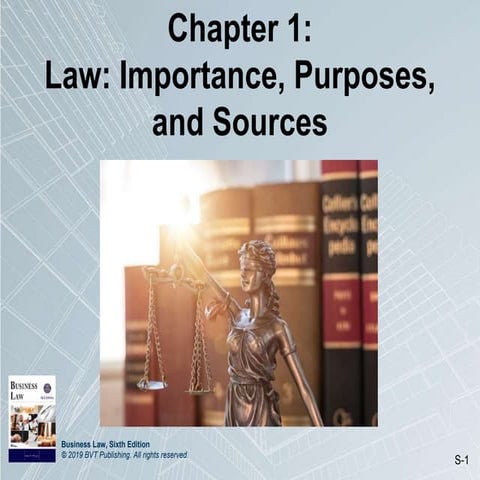 Law: Importance, Purpose, and Sources | PPTX