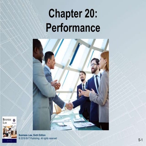 Chapter 20: Performace | PPT