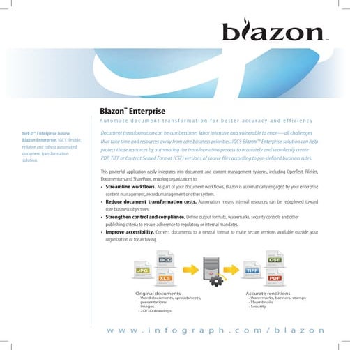 ICG: Blazon Enterprise | PDF | Desktop Publishing | Computer Software and Applications
