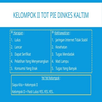 BLC KELOMPOK II TOT PIE DINKES KALTIM.pptx