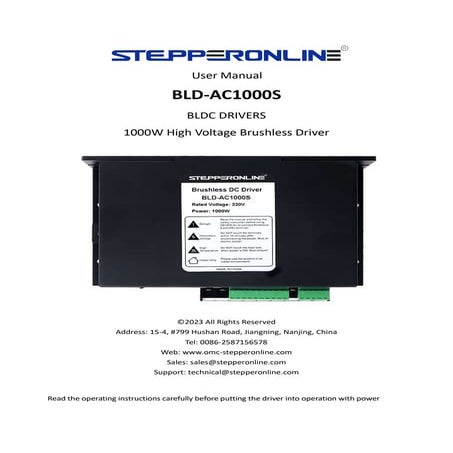 BLD-AC1000S.pdf | Consumer Electronics | Technology & Computing