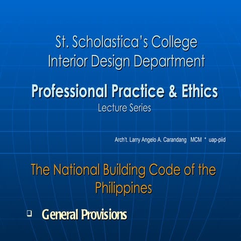 Building code2 | PPT