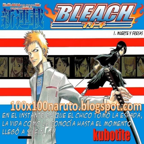 Bleach tomo 1 capitulo 1 | PDF