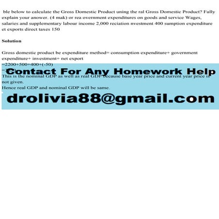 ble below to calculate the Gross Domestic Product uning the ral Gro.pdf