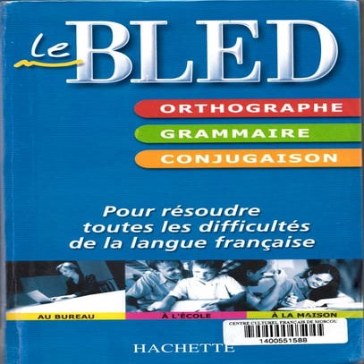 Bled grammaire orthographe conjugaison www.french free.com (1) | PDF