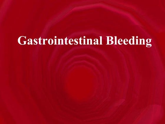 Upper gi tract bleeding | PPT