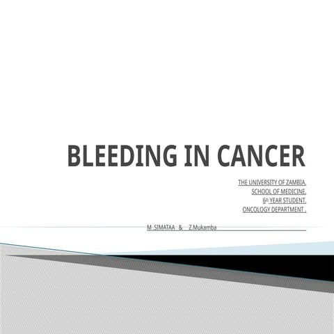 BLEEDING IN CANCER lectuehsbdvghhhhvveeeeeee.pptx