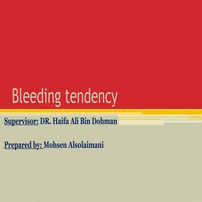 Bleeding tendency in pediatrics age .pptx