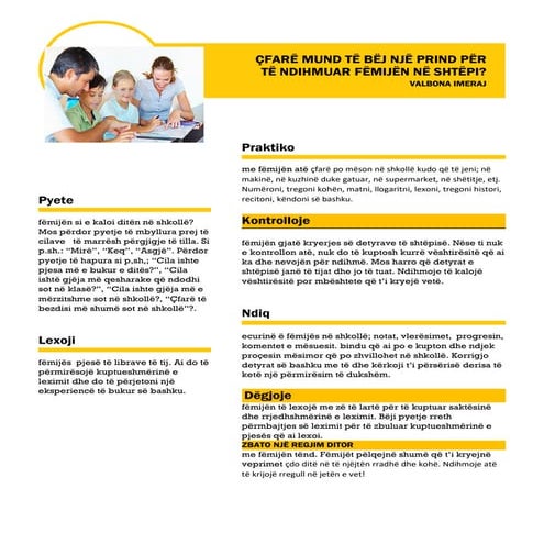 Si mund te ndihmoj femijen per te qene i suksesshem ne shkolle | PDF
