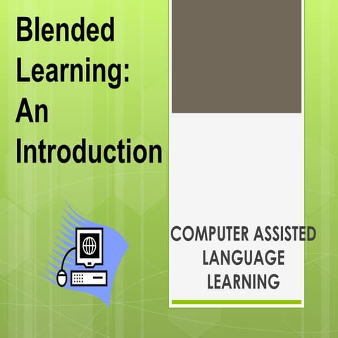 Blended learning | PPTX | Online Education | Education