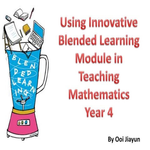 Blended learning rotation model 1 | PPTX