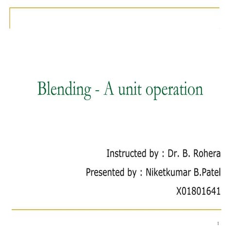 Blending | PPT
