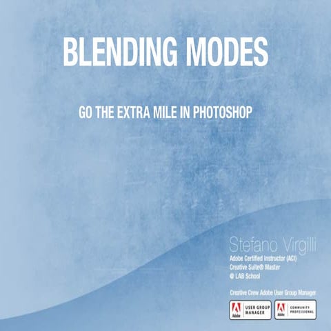 Blending modes presentation | PDF