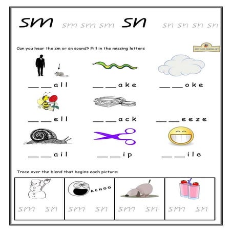 Blendworksheetsmsn | PDF