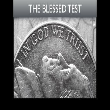 Blessed Test Hans Rasmussen 7 31-16 | PDF