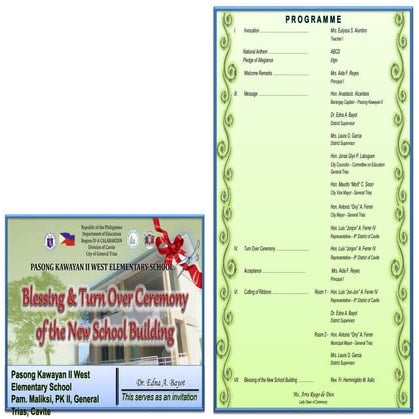 Blessing format | PPTX