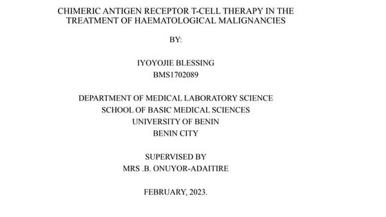 Future Of Chimeric Antigen Receptor T Cell Therapy Pptx
