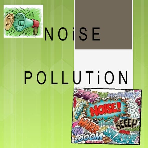 Noise Pollution | PPT