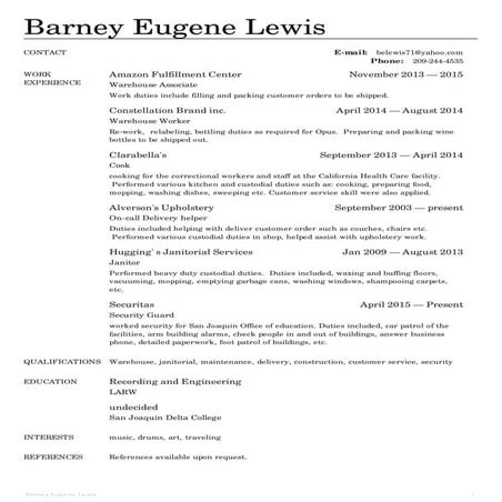 Resume | PDF