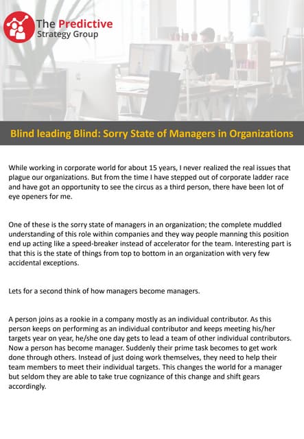 5 blind spots that keep smart managers from becoming brilliant leaders ...