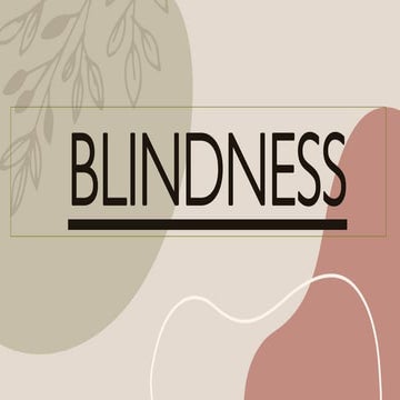 blindness - non communicable diseases community health Nursing | PPT