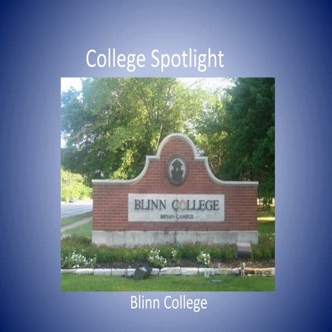Blinn College | PPT