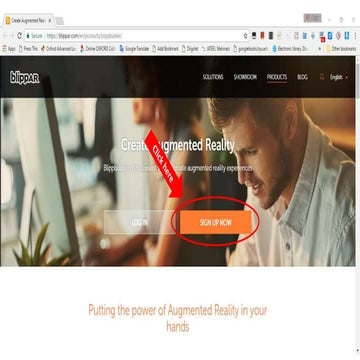 Blippar tutorial ブリッパーチュートリアル | PPTX