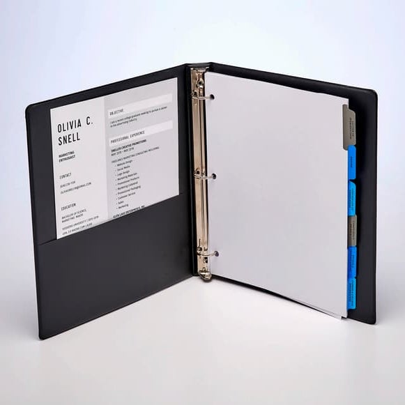 Career Binder by Career Courier, Made in USA | PDF