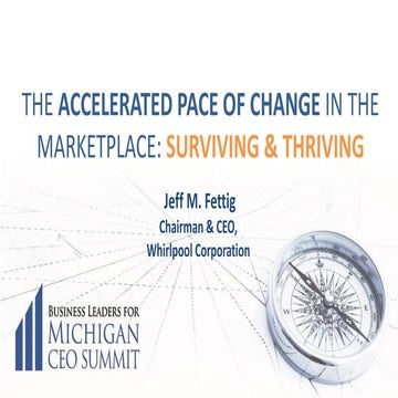 Business Leaders for Michigan - Jeff Fettig | PPTX | Home Appliances ...