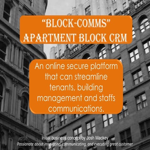 Block Comms CRM | PPT
