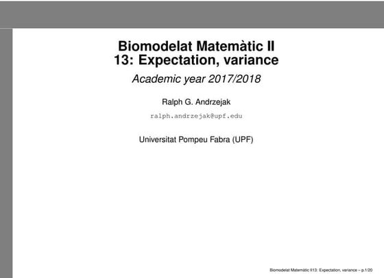Variance=lambda in poisson distribution | PDF