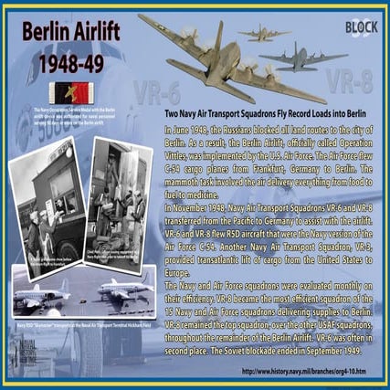 Block 39 Berlin Airlift | PDF