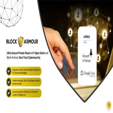 Ultra-Secure Private Cloud with Open Stack and Block Armour Zero Trust Cybersecurity | PPT