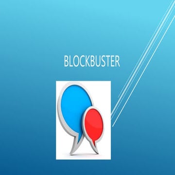 Blockbuster Movie | PPT