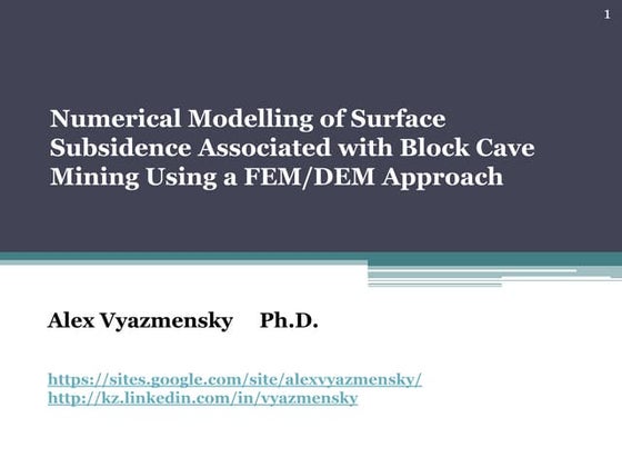 Role of rock mass fabric and faulting in the development of block ...