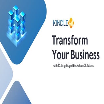 Build Smarter, Safer, and Scalable Blockchain Solutions | PPT