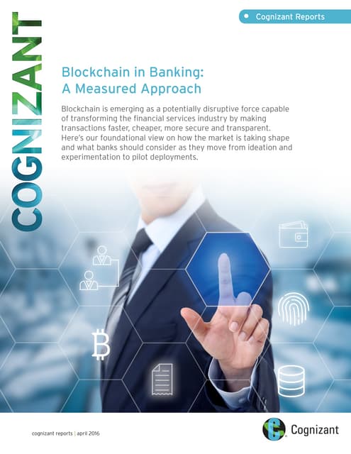 Blockchain in banking sector | PPT