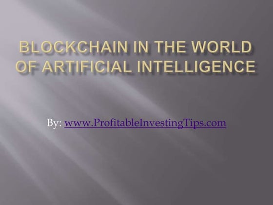 Securing data with blockchain and ai | PDF