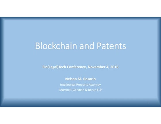 Blockchain Technology | PPT