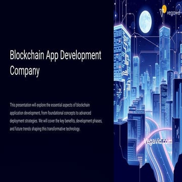 Top Blockchain App Development Company for Secure & Scalable Solutions ...