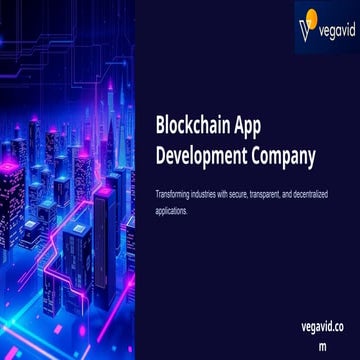 Leading Blockchain App Development Company | Secure & Scalable ...