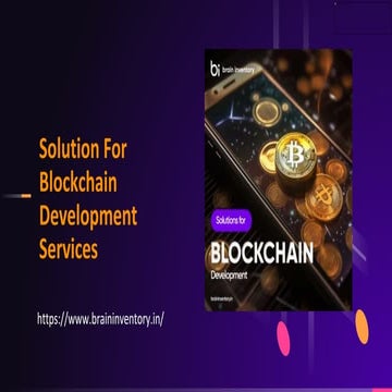Solution For Blockchain Development Services.pptx