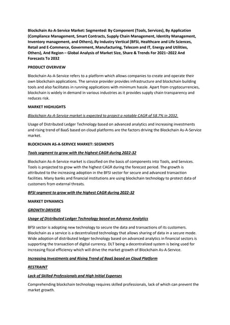 Blockchain Based Messaging App Market Pptx