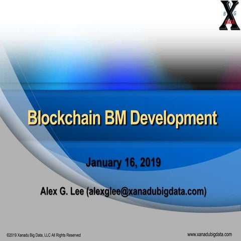 Blockchain BM Development | PPT