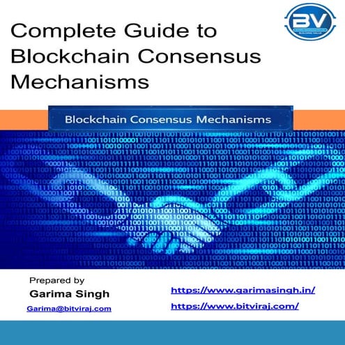 Complete Guide to Blockchain Consensus Mechanisms by Garima Singh | PDF