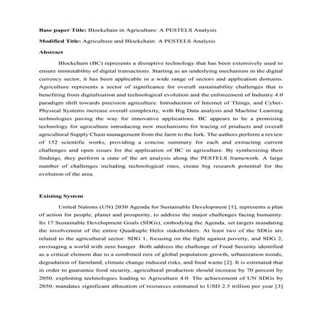 Blockchain in Agriculture A PESTELS Analysis.docx