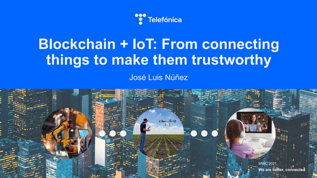 Blockchain In Iot From Connecting Things To Make Them Trustworthy Ppt